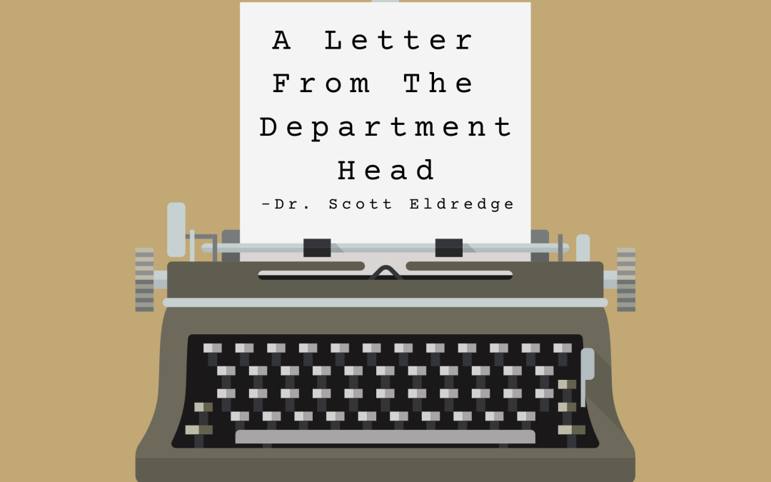 Fall 2022 Start of Year Department Head Letter | WCU Comm Department